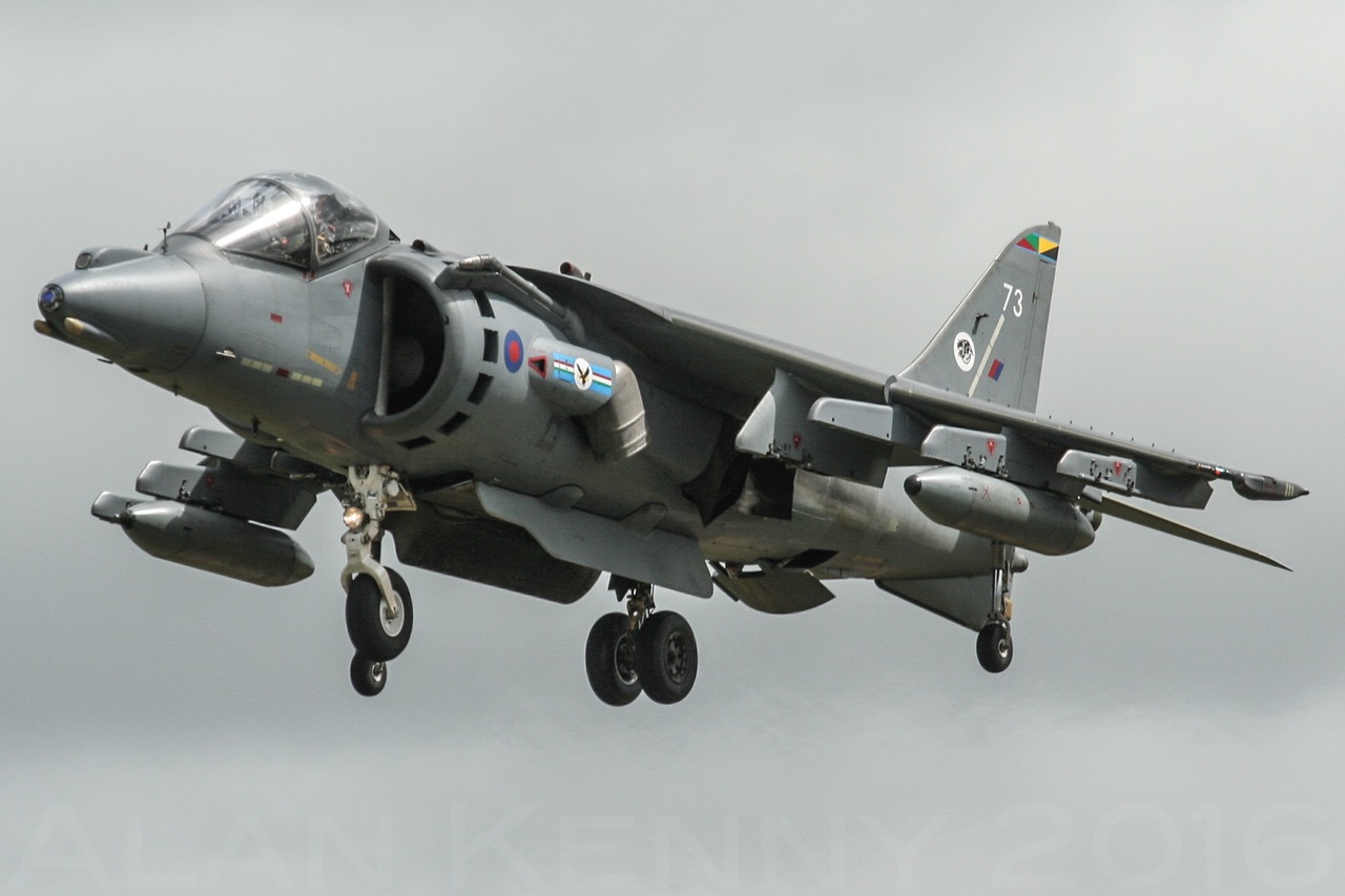 Harriers Could Gain the Upper Hand in a Dogfight by Literally Stopping ...